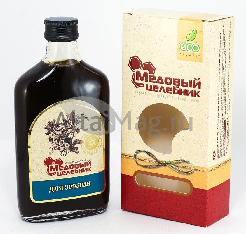Купить Бальзам Медовый Целебник для зрения 250мл в Москве: цена с ...
